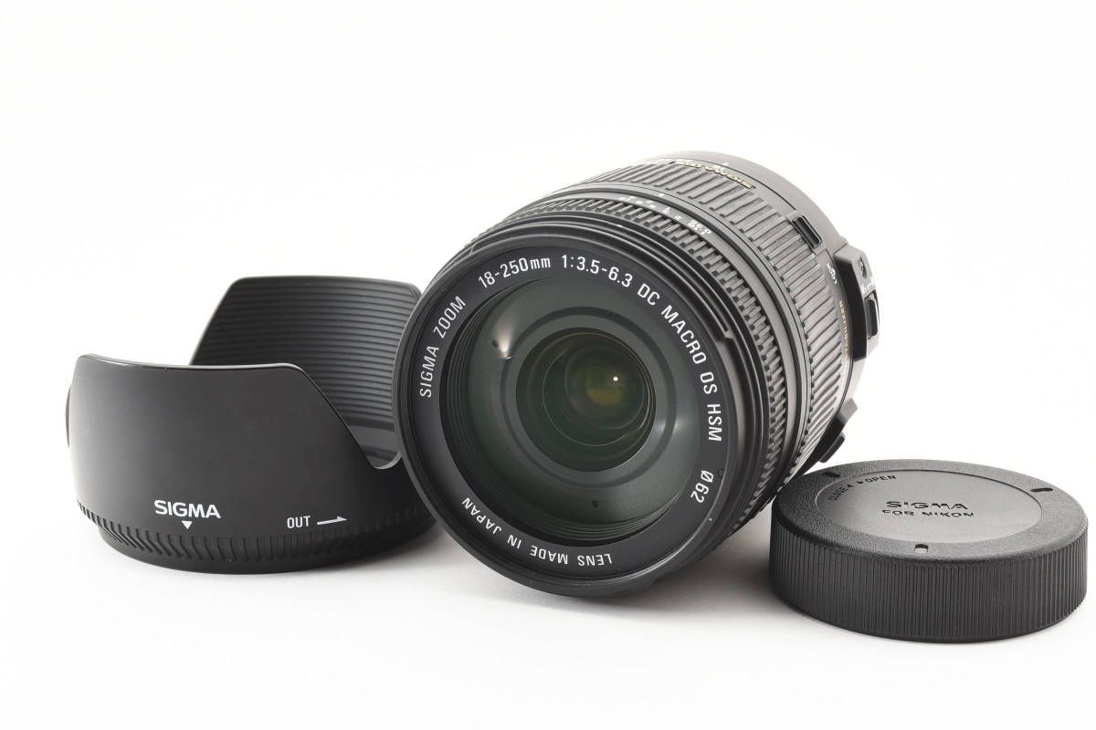★シグマ SIGMA 18-250mm F3.5-6.3 DC MACRO OS HSM ニコン用★ RR4483＃880 - メルカリ