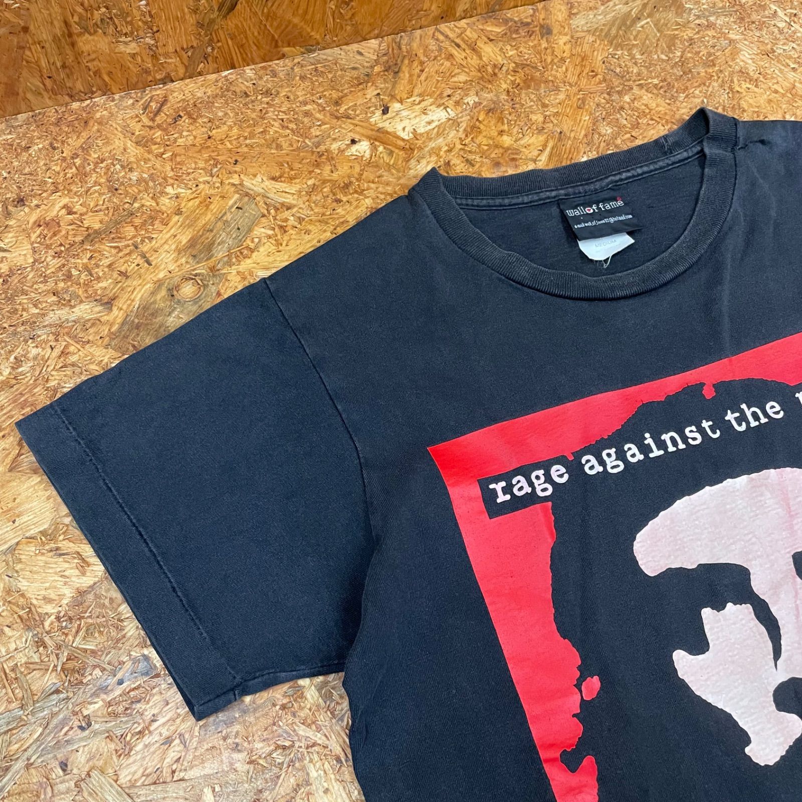 90s wall of fame製 Rage Against the Machine Tシャツ M 90s wall of fame製 Rage Against the Machine Tシャツ M