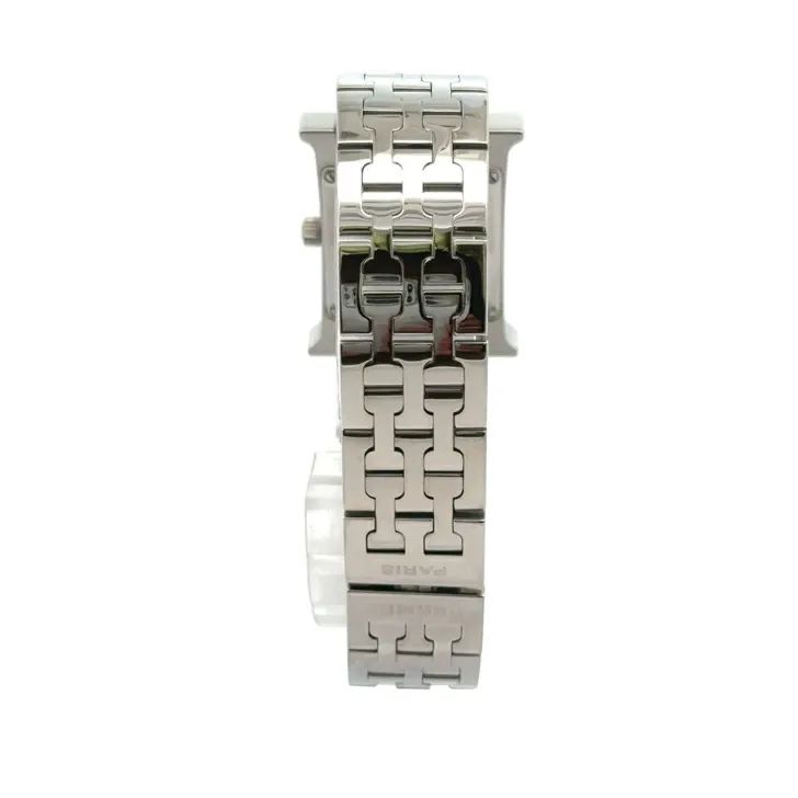 中古美品】 エルメス HERMES Hウォッチ HH1.210ブラック 文字盤 中古美品】 エルメス HERMES Hウォッチ HH1.210ブラック 文字盤