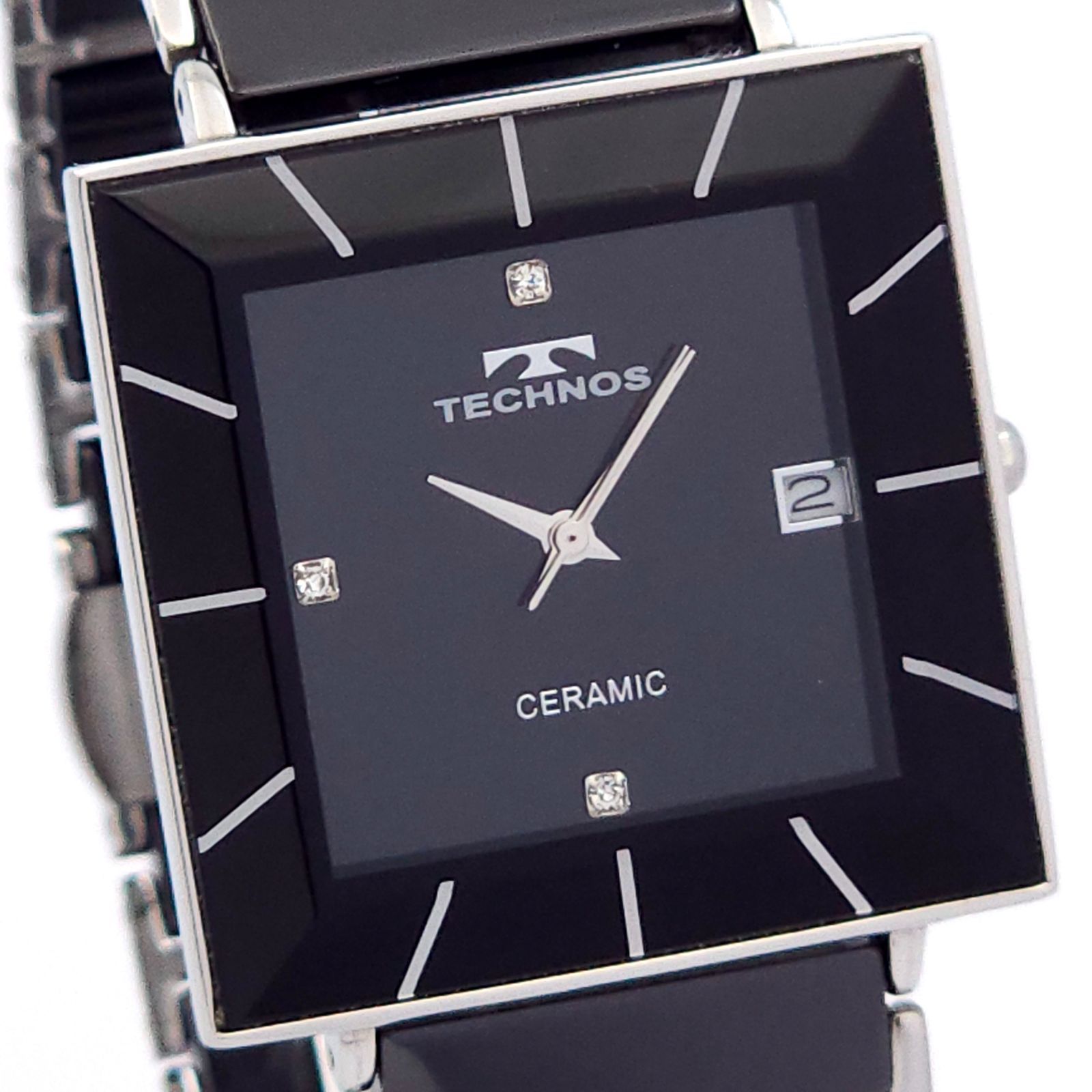 ★良品 TECHNOS テクノス T9663 QZ 動作品 セラミック - メルカリ