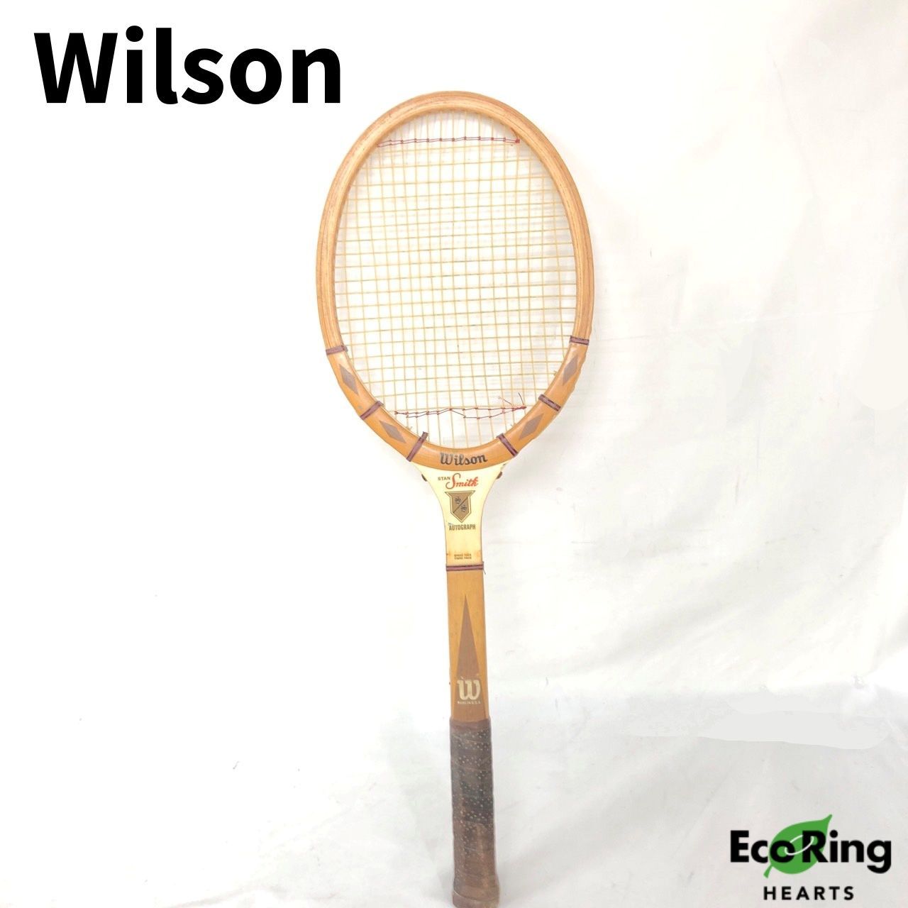 Wilson STAN SMITH AUTOGRAPH テニスラケット 木製 ヴィンテージ 【送料無料】 MSID423 - メルカリ