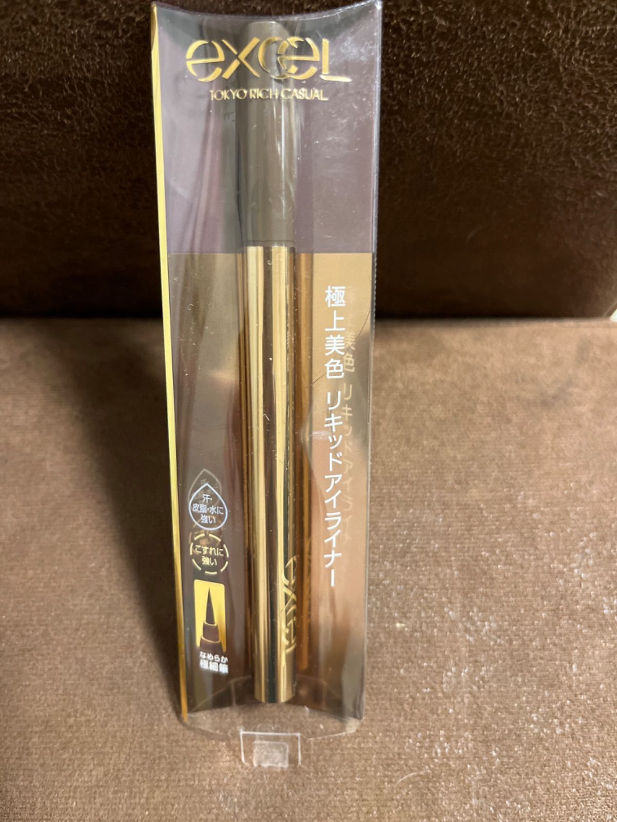 excel(エクセル) エクセル スキニーリッチライナー RL03 グレージュ - メルカリ