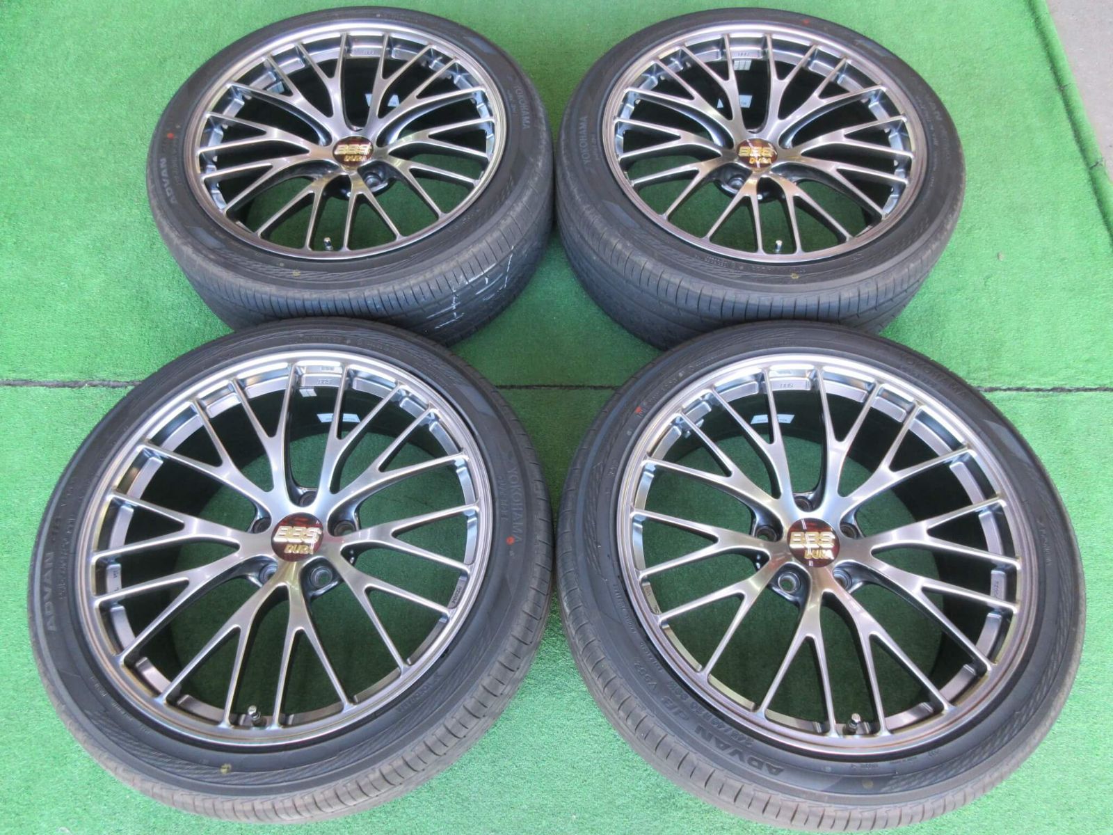 超超ジュラルミン！ BBS RZ-D ダイヤモンドブラック 8.5J-20 5H120 +28 専用ナット、60パイハブリング付き♪ - メルカリ