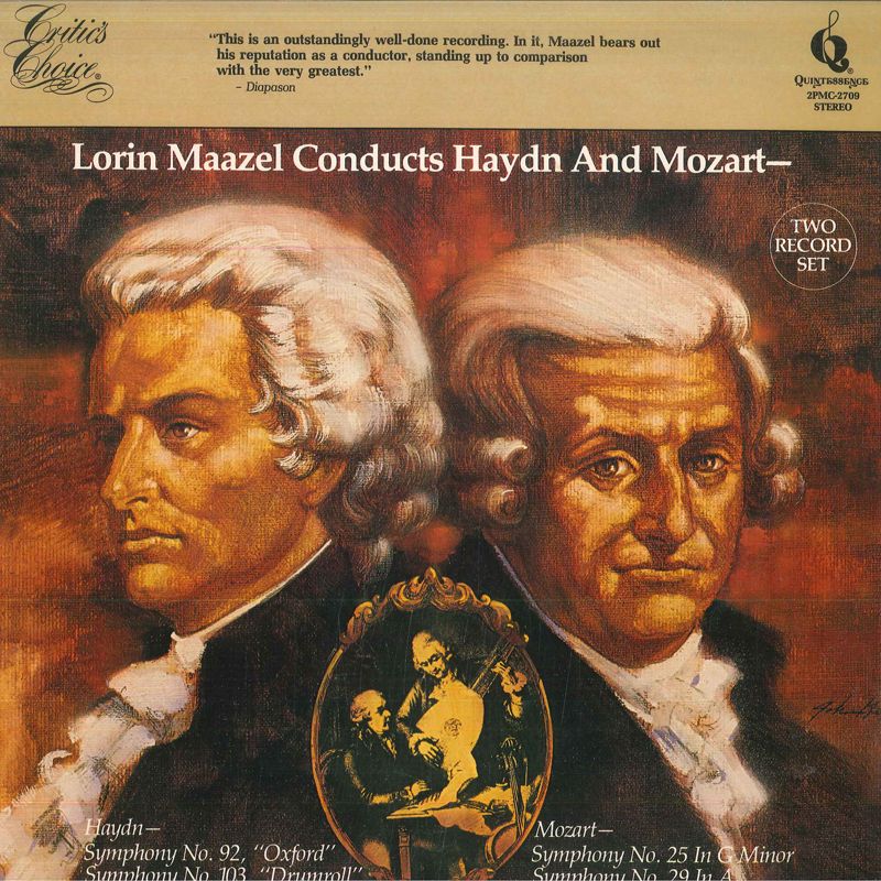 米2LP Haydn, Mozart, Lorin Maazel, Radio Symphonie Orchester Berlin ...