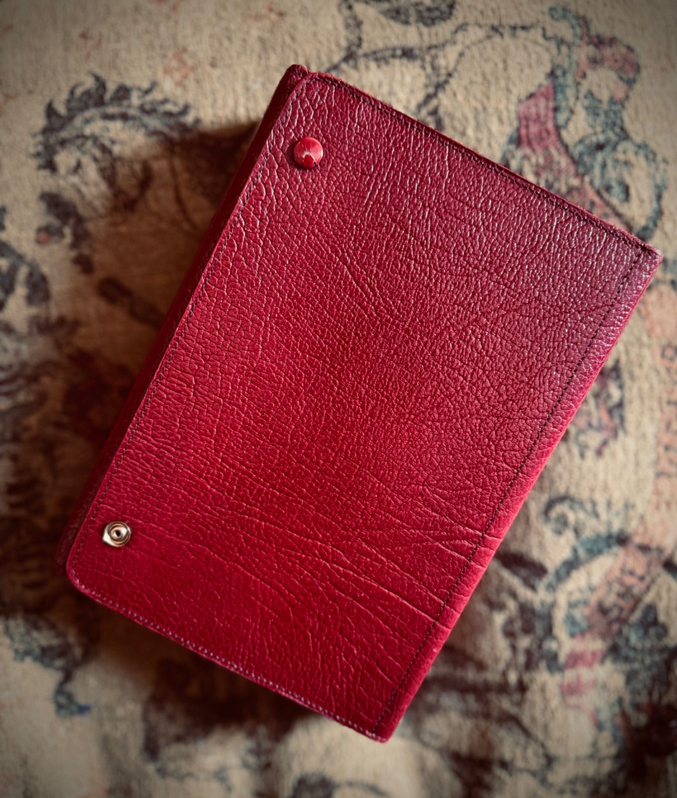 【新入荷】超希少！Filofax Balmoral 10CLFJ 英国製 1985年 三つ折り 本革手帳 バーガンディ 当時のリフィル多数付属 ...