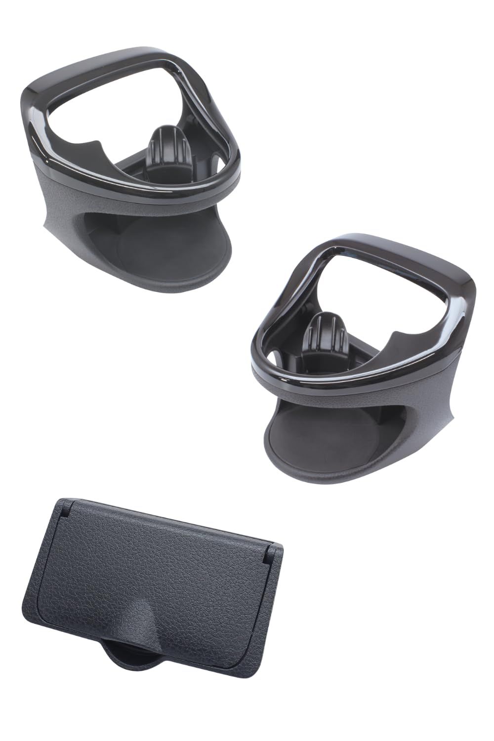 槌屋ヤック(Tsuchiya Yac) 車種専用品 トヨタ ヤリス ヤリスクロス 専用 エアコン ドリンクホルダー 運転席用 助手席用 ビルトイン ETCカバー ブラック SY-YA1 SY ...