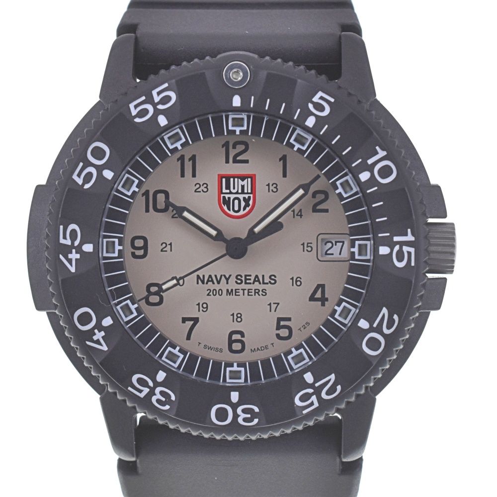 値下 ルミノックス LUMINOX Ref.3013 ネイビーシールズ 3000シリーズ クォーツ メンズ 美品 内箱・保証書付き O ...