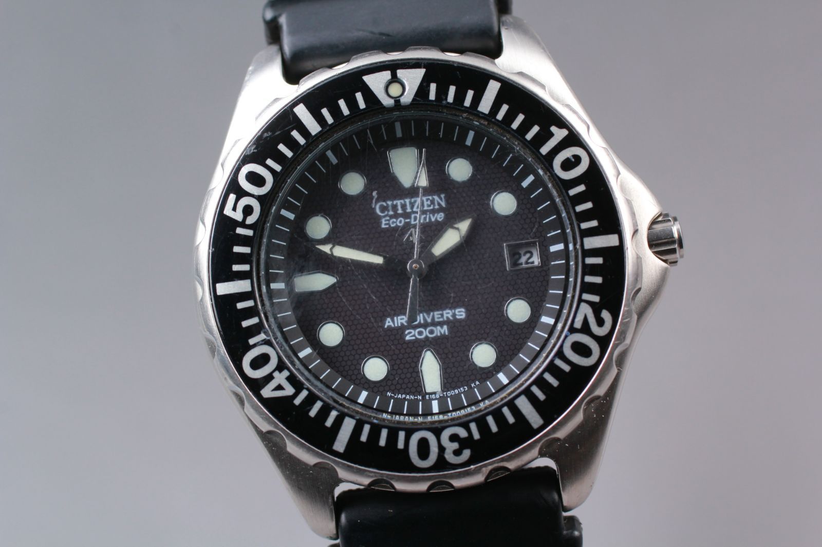 [並品] Citizen Eco-Drive Air Diver's 200m E168-T005446 腕時計 送料無料 無料返品対応 - メルカリ