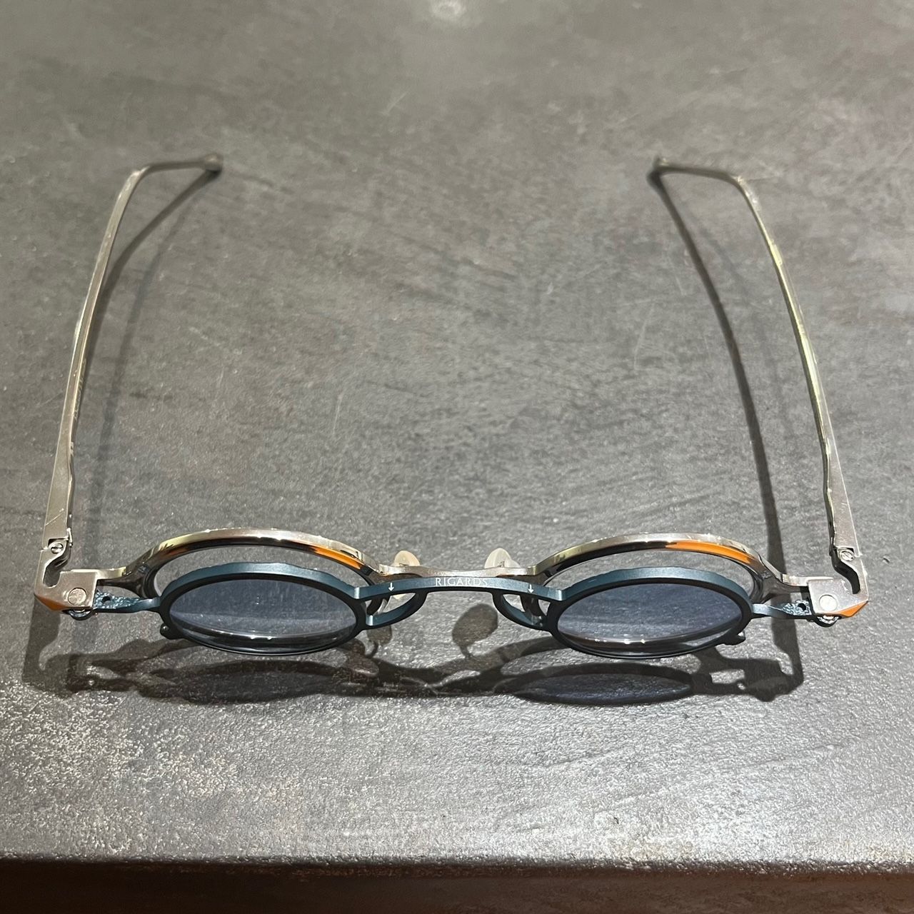 美品 RIGARDS ZIGGY CHEN Copper round sunglasses RG1911TI リガーズ ジギーチェン サングラス メガネ ジギーチェーン 62381A1 - メルカリ