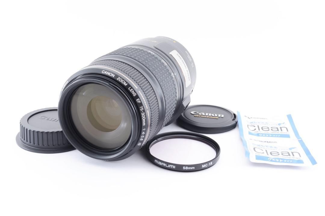 美品 Canon キャノン Ef 75 300mm F4 5 6 Is Usm 望遠ズームレンズ 手ブレ補正 410 Kt リユース