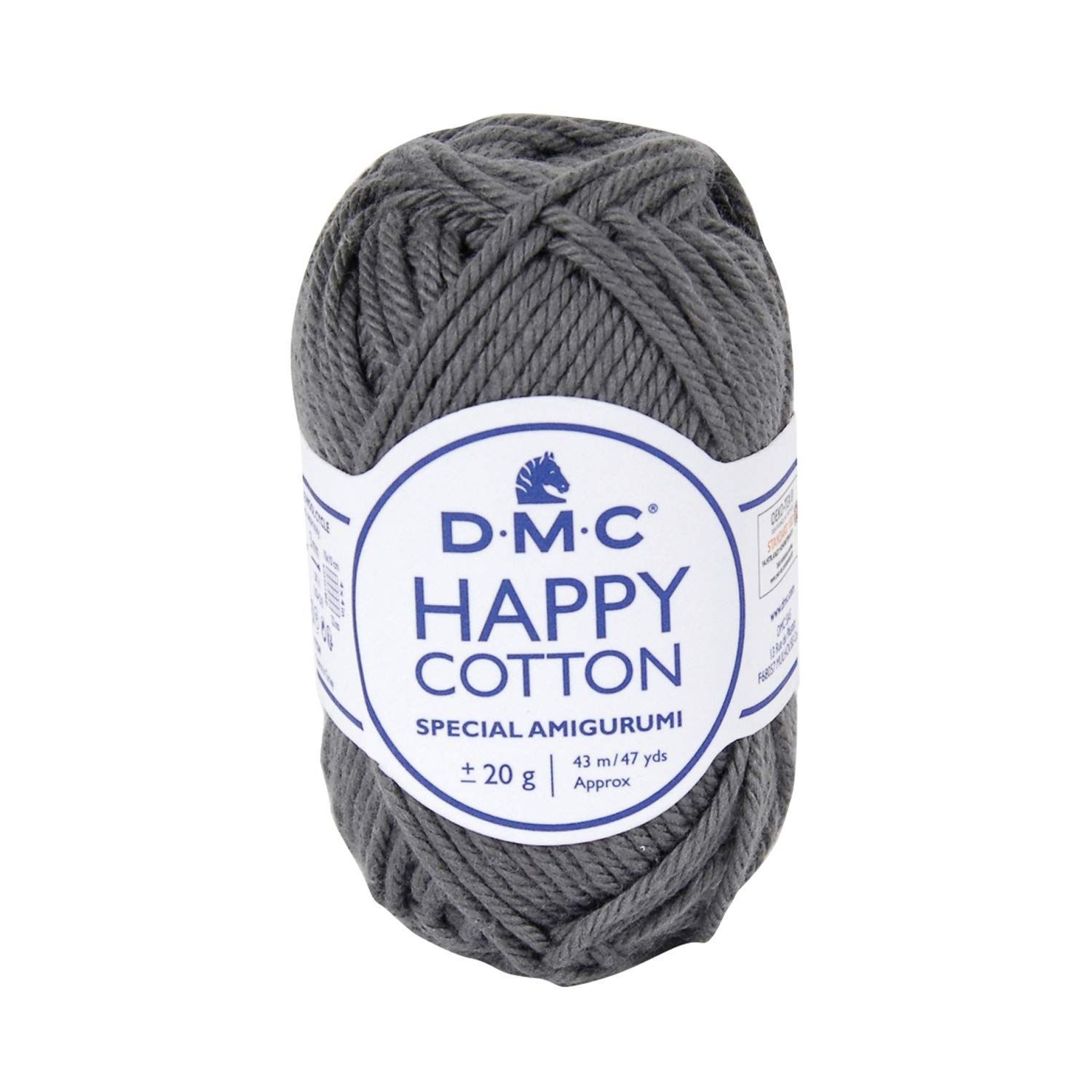 【新品未使用】グレー系 #774 約20g巻 並太 約43m ハッピーコットン COTTON 5玉1袋 HAPPY DMC392J DMC - メルカリ