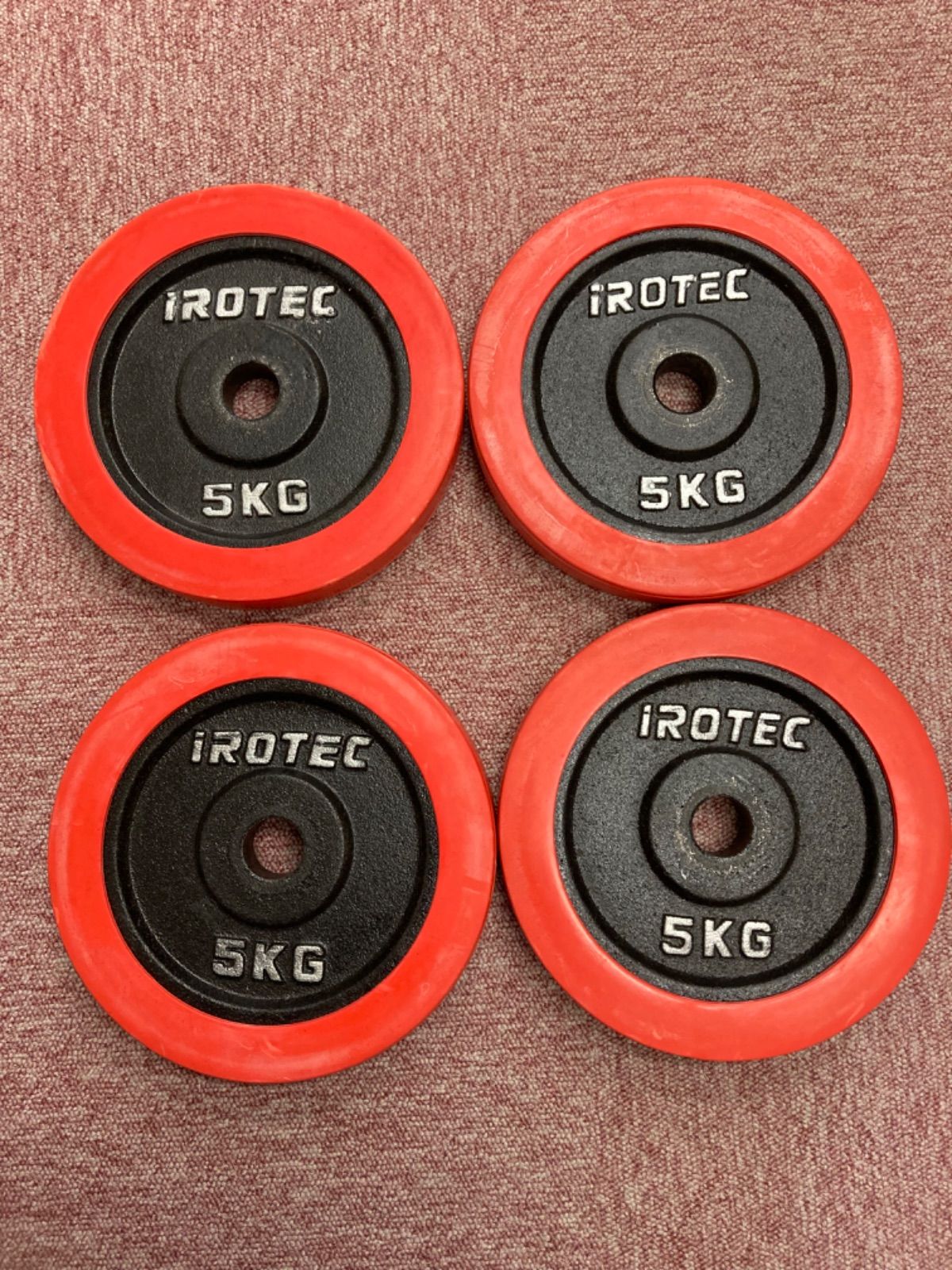 アイロテック ダンベル プレート 5kg 4枚 - メルカリShops
