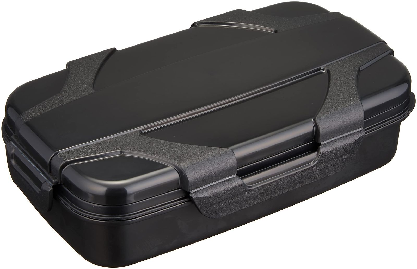 新品 OSK 弁当箱 メンズ用 ランチボックス ロックフォー 850ml [4点ロックでしっかり密閉/仕切付/パッキン不使用で洗いやすい/銀イオン] 日本製 食洗機対応 BL-25H ブラック ...