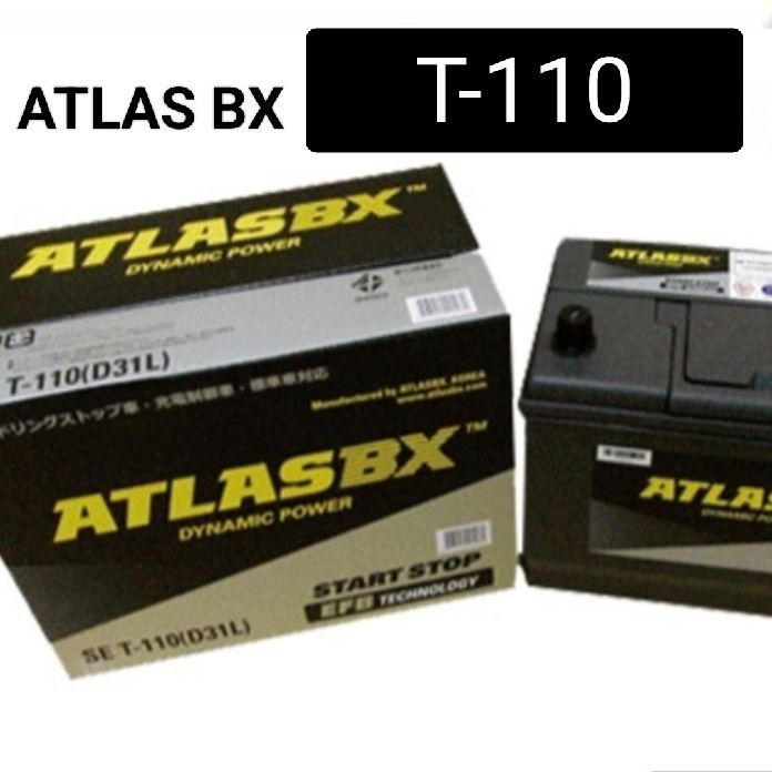 【新品】アトラス/T-110/バッテリー/沖縄、離島エリア不可/T-115/95D31L/100D31L/105D31L/110D31L/アイドリングストップ車対応 - メルカリ