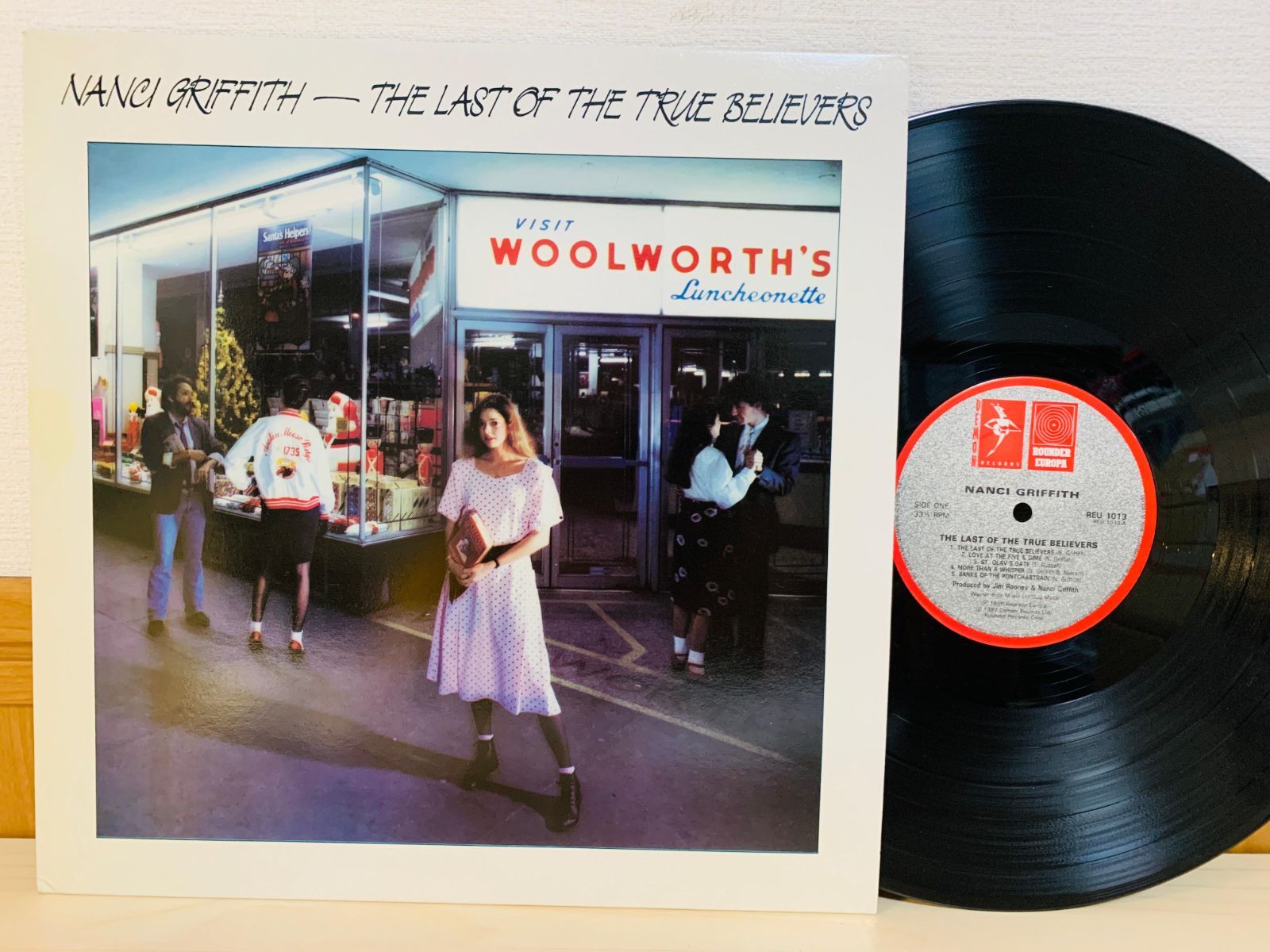LP 輸入盤 Nanci Griffith / Last Of The True Believers / ナンシー・グリフィス レコード ...