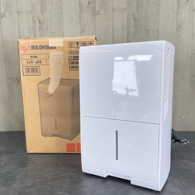 展示品 アイリスオーヤマ 除湿機 【中古】動作保証 IJC-J56-W 2024年製 コンプレッサー式 ホワイト 087105/21410 - メルカリ