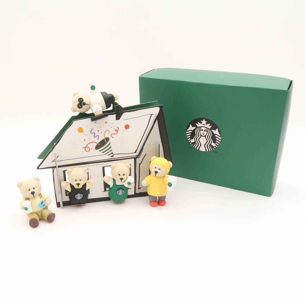 未使用 STARBUCKS スターバックス お家付きベアリスタ ドール スタバ 限定 AC1523 - メルカリ