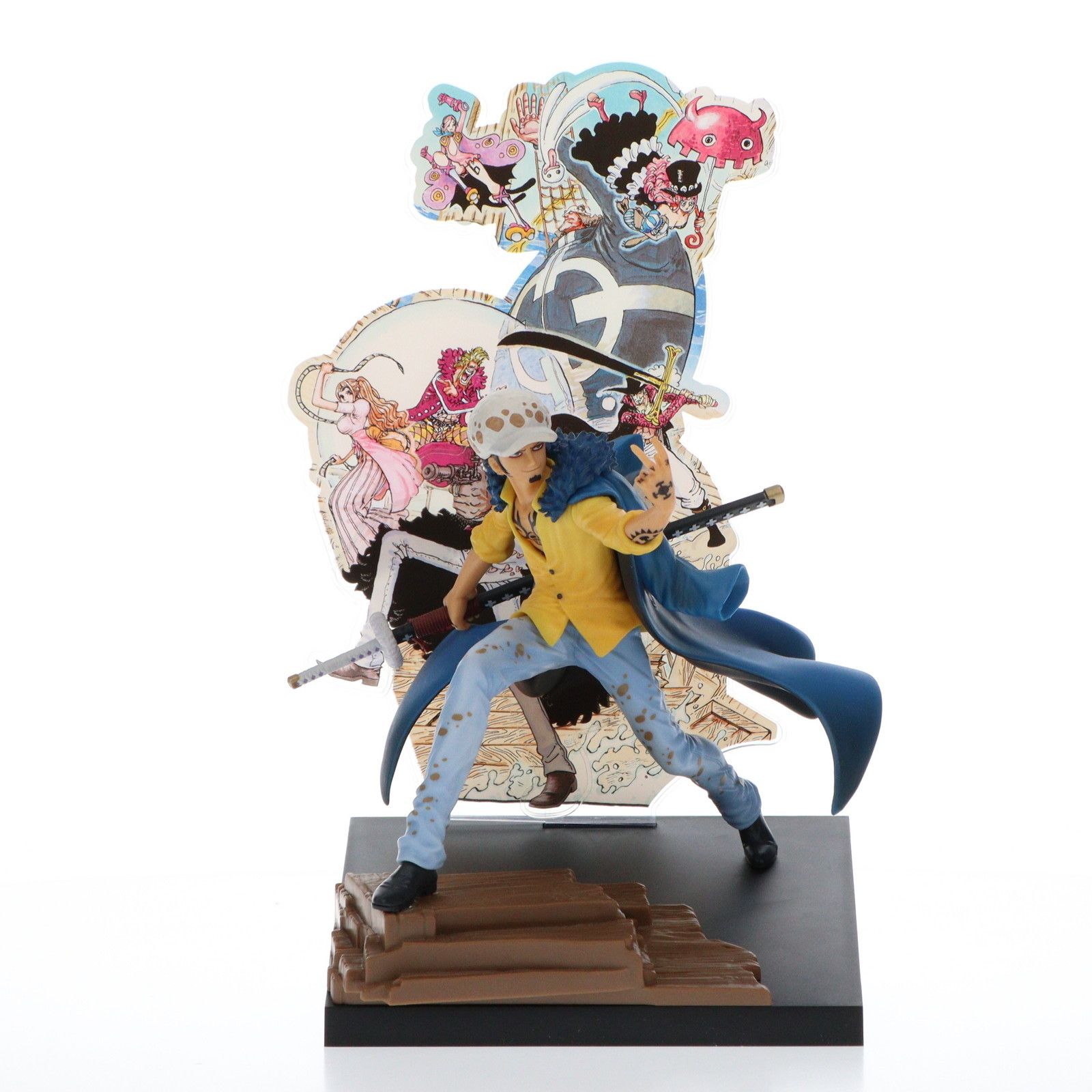 C賞 トラファルガー・ロー 大海賊百景 一番くじ ワンピース WT100記念 尾田栄一郎描き下ろし 大海賊百景 ONE PIECE フィギュア ...