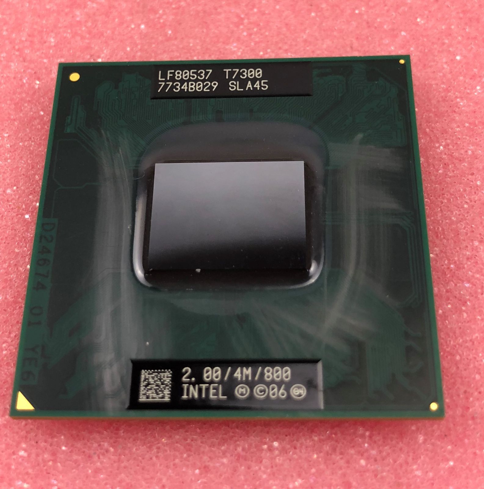 【中古パーツ】複数購入可 CPU Intel Core 2 Duo T7300 2.0GHz SLA45 Socket P 2コア2スレッド ...