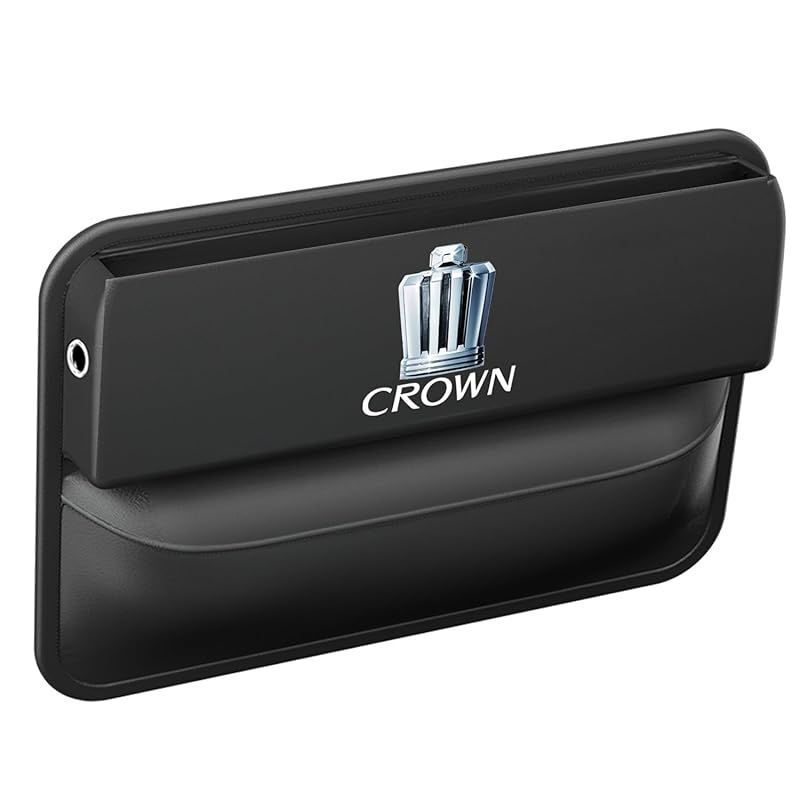 【Fumezu】車用 サイド収納ボックス 車用収納ポケット 適用 トヨタ・クラウン 運転席と助手席の間サイド収納ボックス カーシート隙間収納ボックス 隙間ポケットカー用品 便利グッズ 小物収納 ...