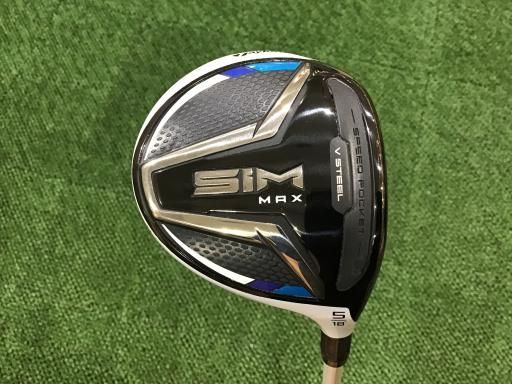【中古】 テーラーメイド SIM MAX 5W レディース フェアウェイウッド FW TENSEI BLUE TM40(FW) (フレックスL) レディース 女性用 右利き 右用 Cランク ...