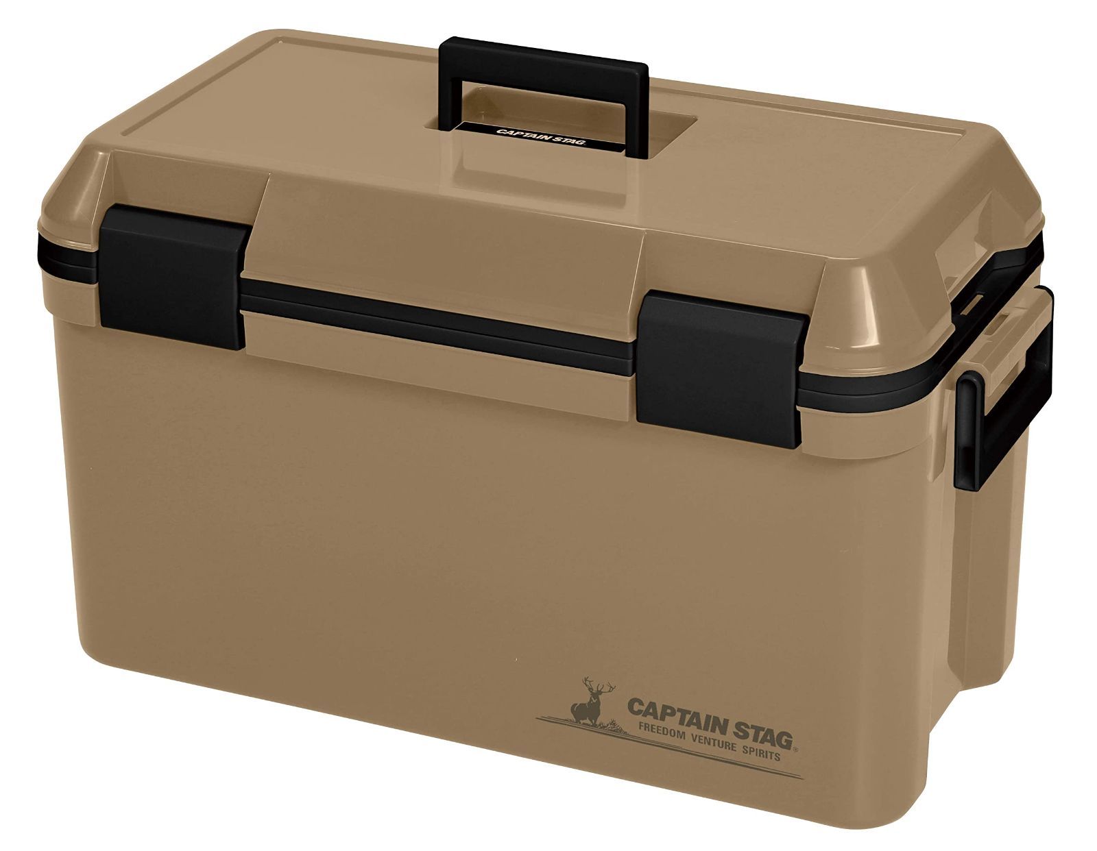 キャプテンスタッグ(CAPTAIN STAG) クーラーボックス 【 シエロ 容量6.8/12/22/28/33L ブルー/マットブルー 】 【 CSシャルマン 容量7/14/25/35 ...