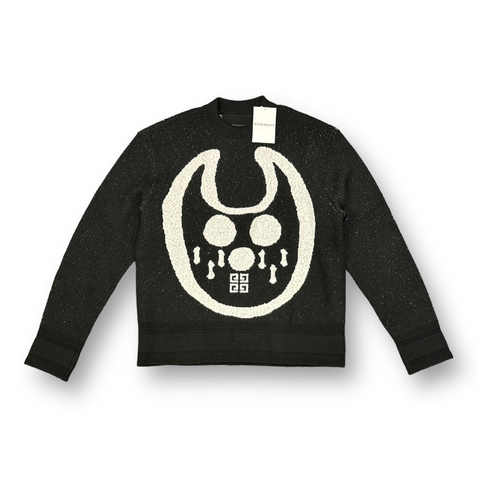 国内正規 新品 GIVENCHY Chito Edition Hockey Mask Crewneck BM90GY4Y9A ウール ニット ...