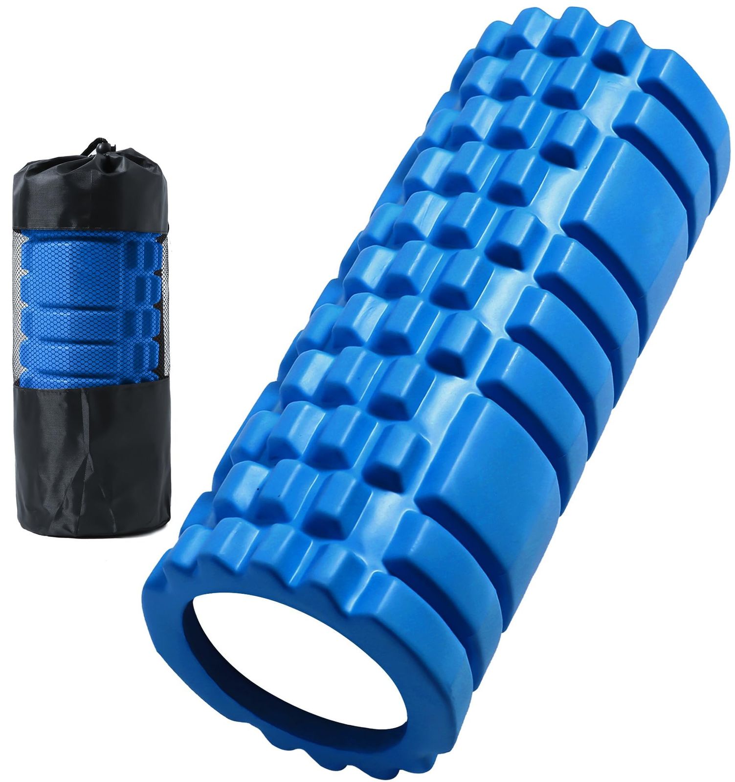WLAND フォームローラー 筋膜リリース グリッドフォームローラー ヨガポール トレーニング スポーツ フィットネス ストレッチ器具 収納 ...