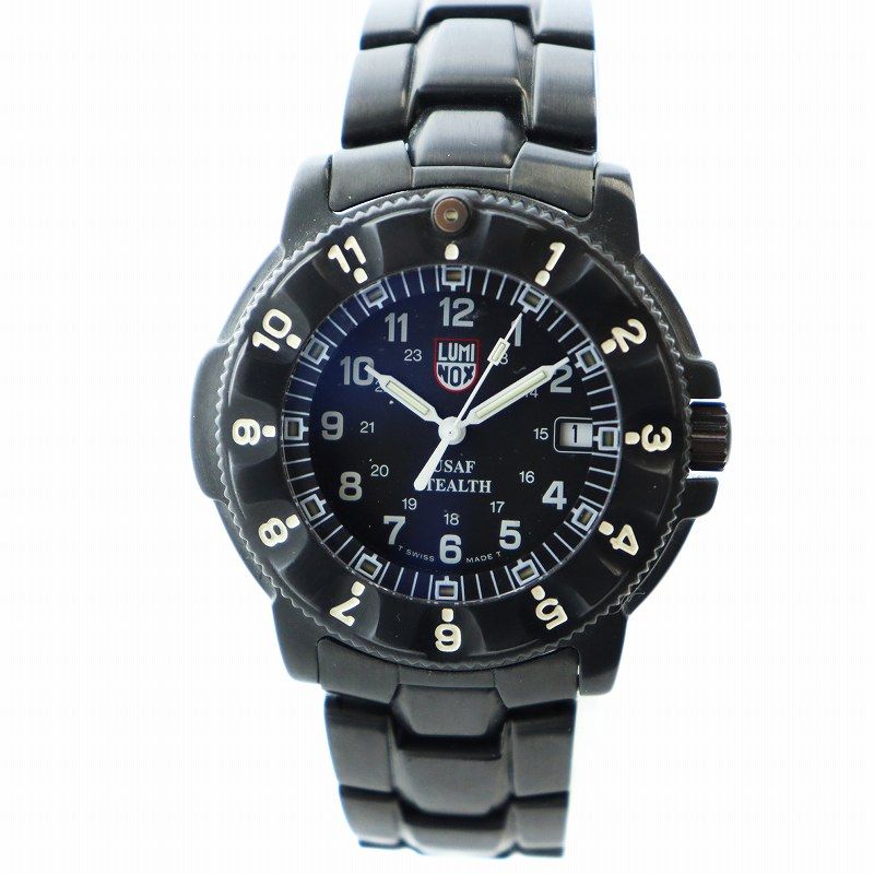 ルミノックス LUMINOX USAF F-117 NIGHTHAWK 6420 SERIES Ref.6422 08906422 F-177 ナイトホーク 6420シリーズ 腕時計 クォーツ ...