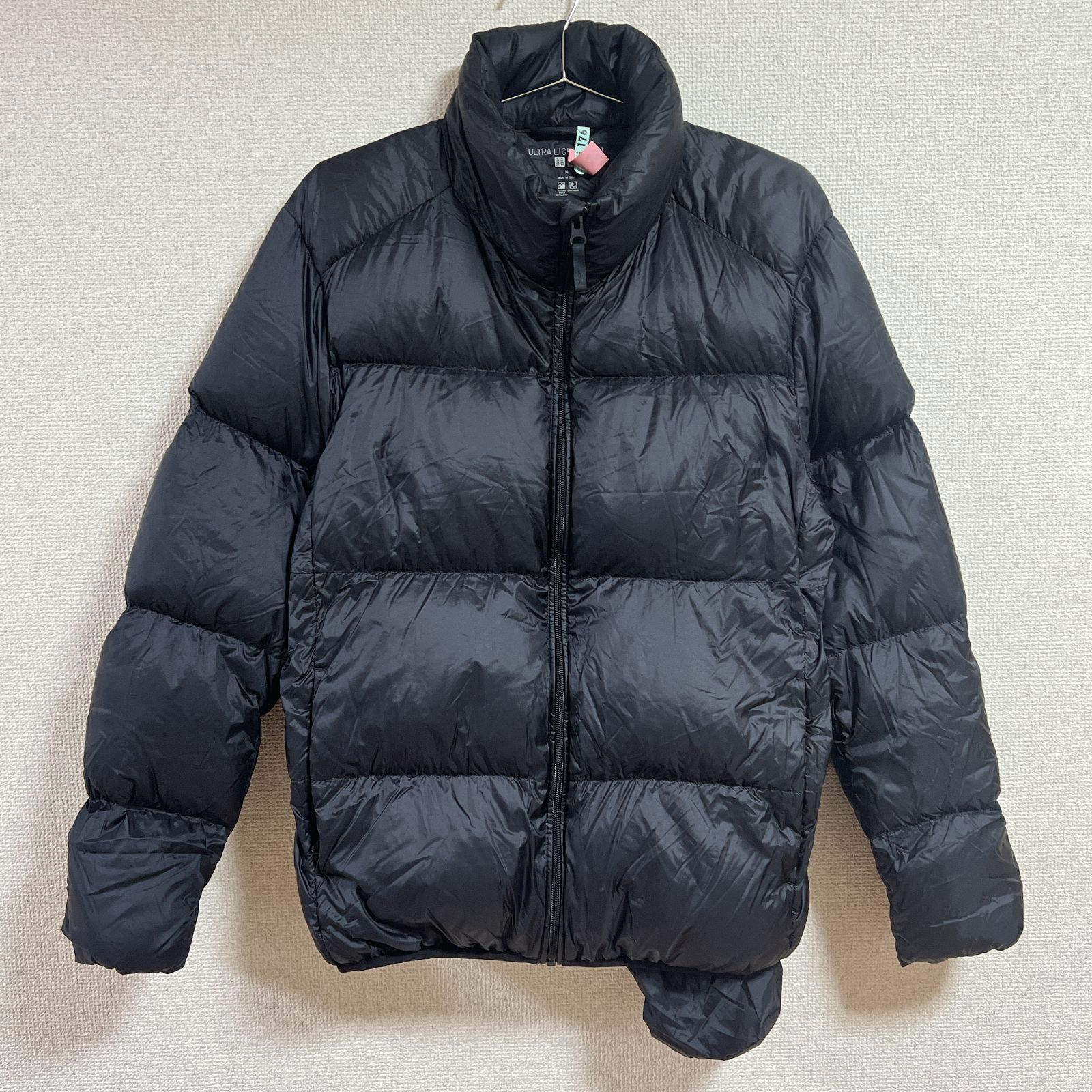 UNIQLO ユニクロ M ブラック スタンドカラー ダウンジャケット URTRA LIGHT DOWN 袋付き クリーニング済 - 古着ショップ＠gb - メルカリ