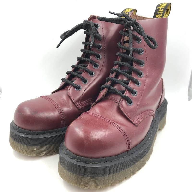 【中古】Dr.Martens CRAZY BOMB 8ホールブーツ(廃盤モデル) チェリー サイズUK7(26cm相当)[24] - メルカリ