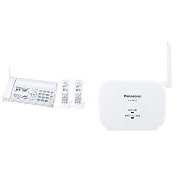 【中古】【非常に良い】パナソニック おたっくす デジタルコードレスFAX 子機1台付き 1.9GHz DECT準拠方式 ホワイト KX ...