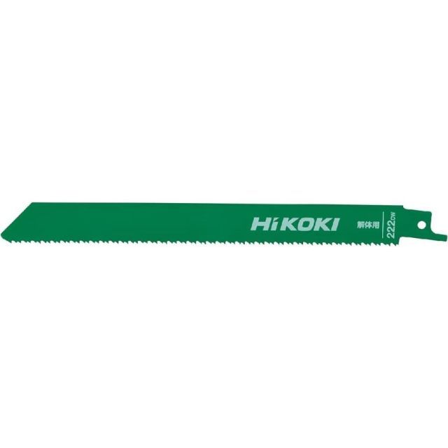 ハイコーキ HIKOKI 解体用 セーバーソー ブレード 全長200mm 刃厚1.3mm 山数10/14 コンビ刃 No.222CW 5枚入り 0037-6974 レシプロソー 替刃 - メルカリ