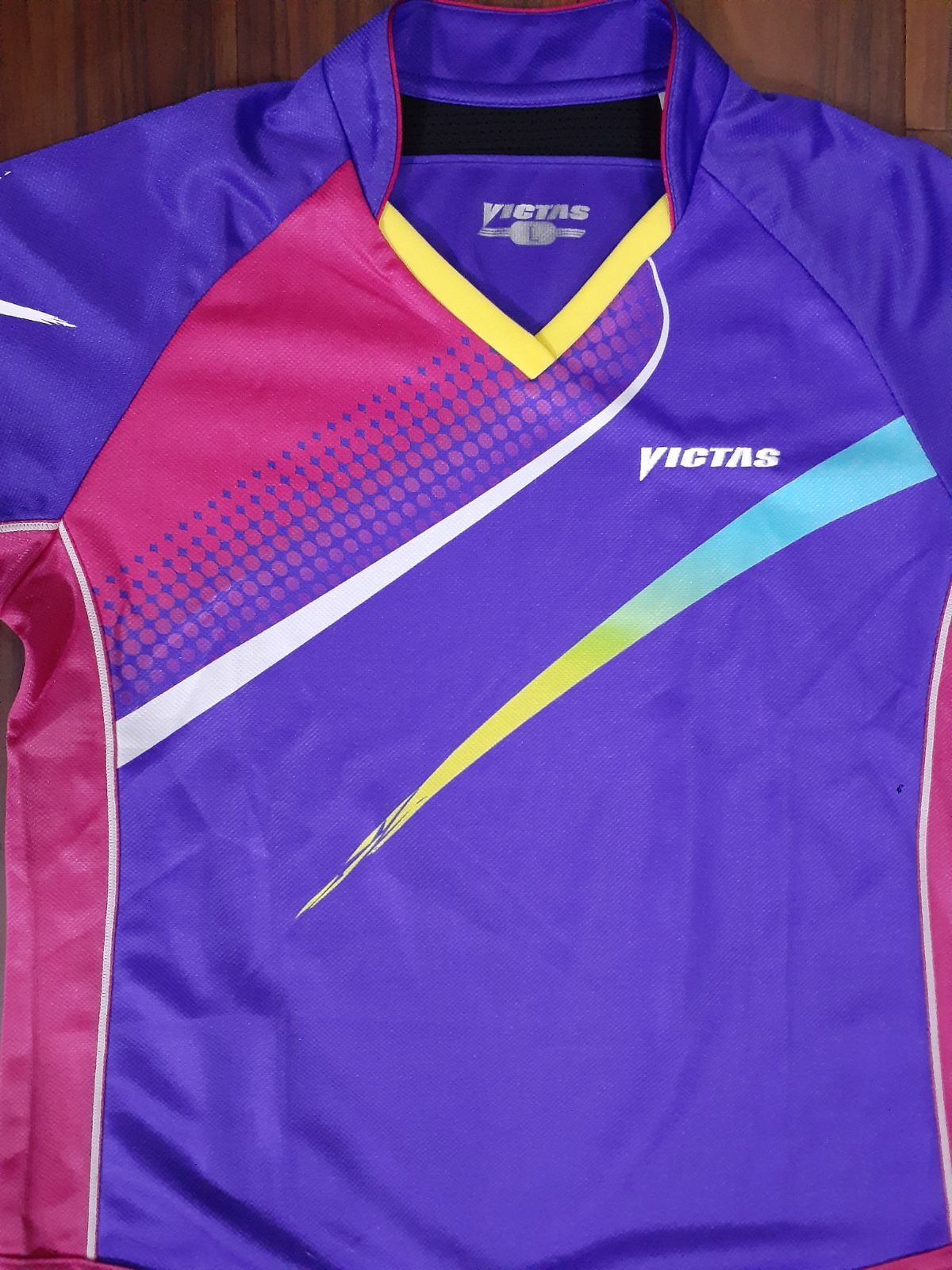 VICTAS ビクタス 卓球 JTTA ユニフォーム ゲームシャツ レディースL - メルカリ