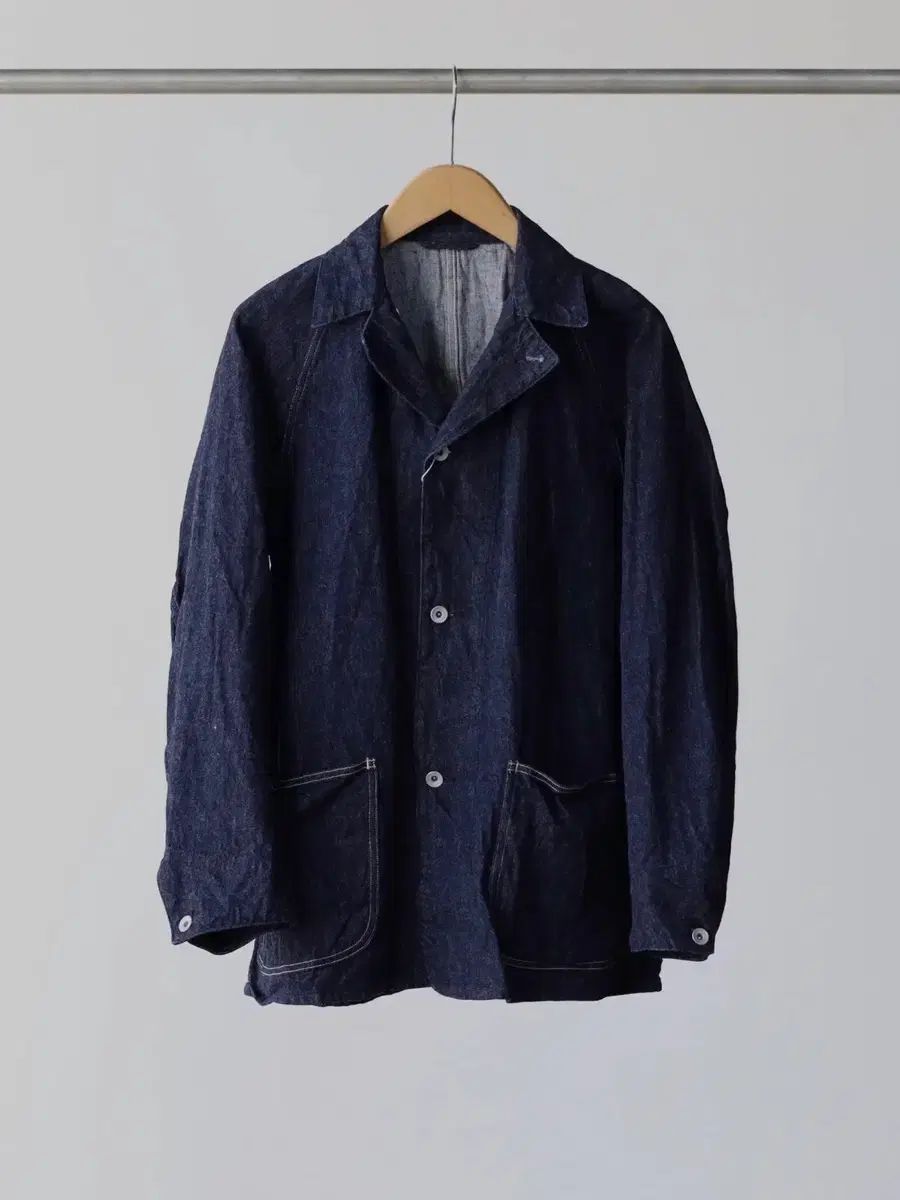 【雷市場（ポンジャン）商品韓国直送】 4 COMOLI (小森) 24fw デニム ワーク ジャケット ネイビー - メルカリ