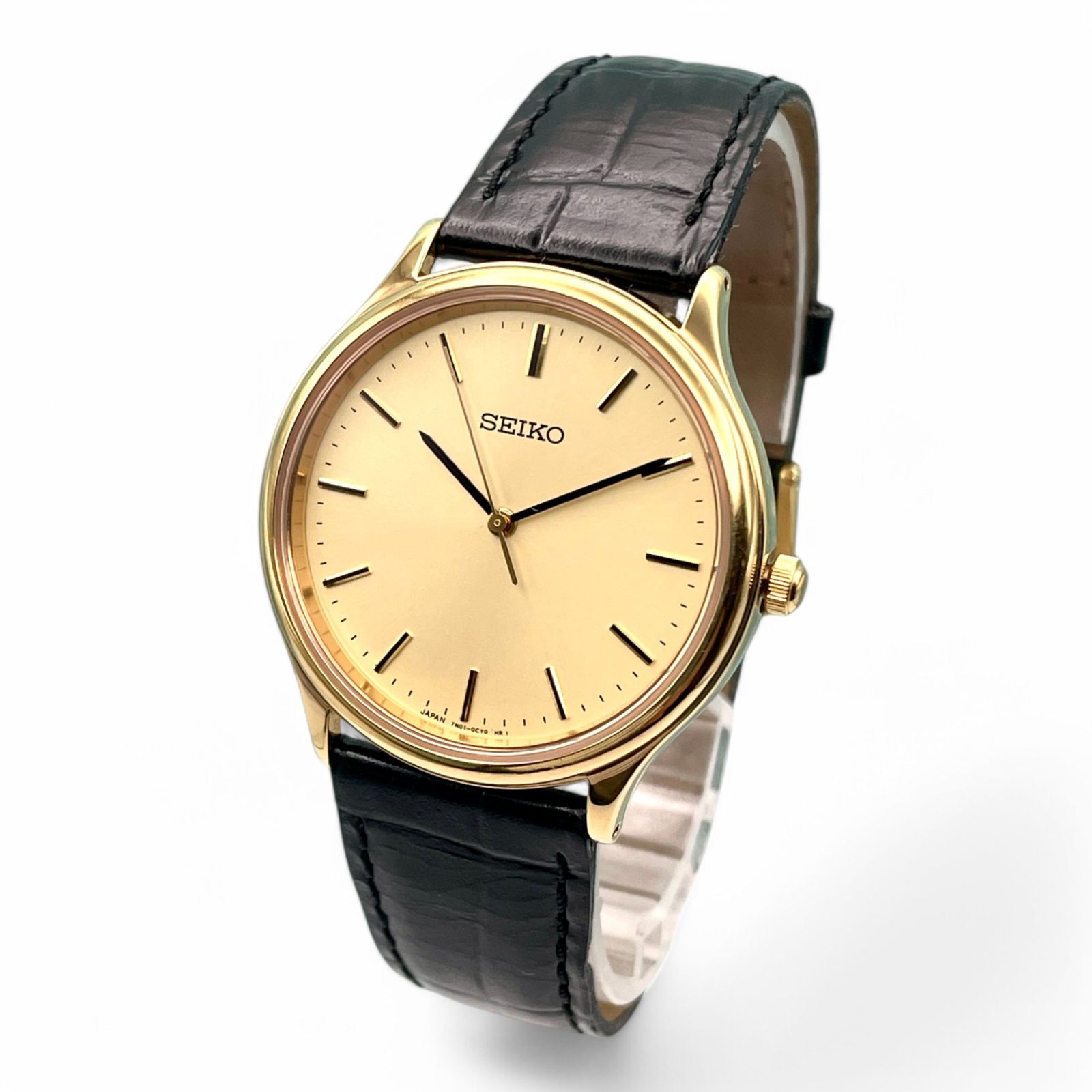 SEIKO セイコー レディース腕時計 アナログ 7N01-0BD0 金文字盤 SEIKO セイコー レディース腕時計 アナログ 7N01-0BD0 金文字盤