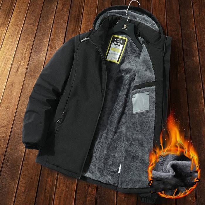 TACVASEN] 防寒着 メンズ 釣り アノラック 裏ボア ウンテンジャケット