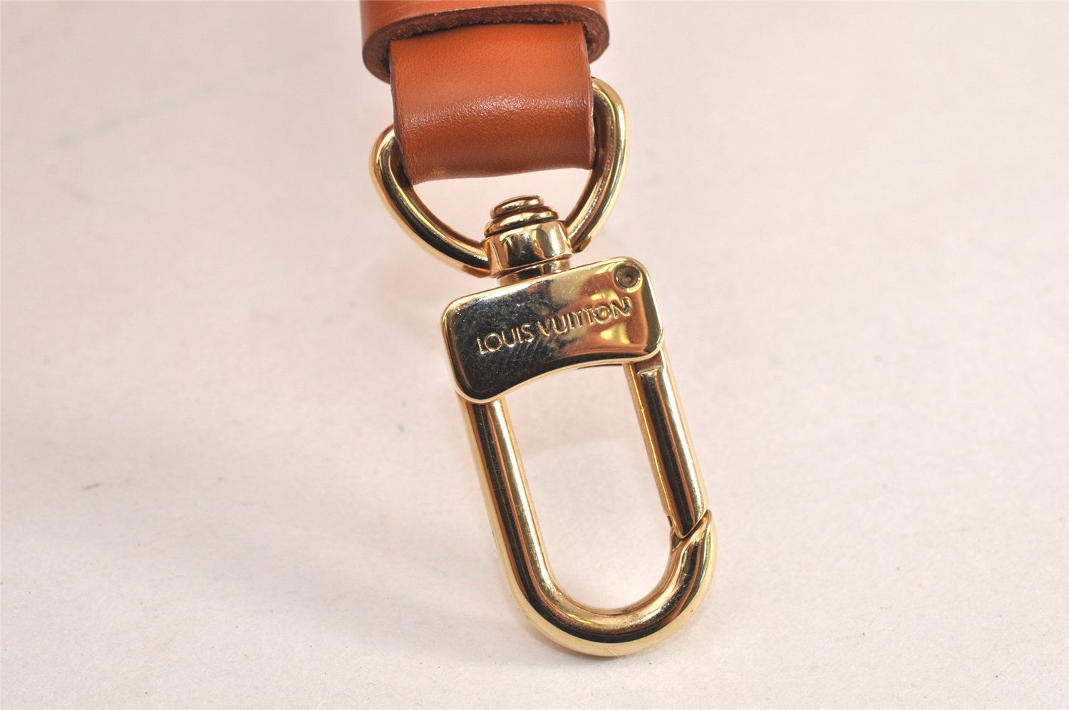 中古】 ルイ・ヴィトン ショルダーストラップ レザー ブラウン 調節