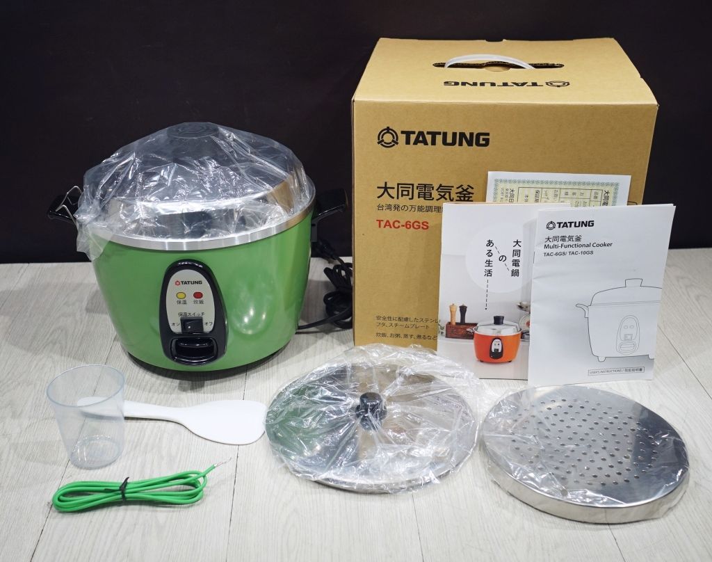 【未使用品】TATUNG 大同電鍋 万能調理器 TAC-6GS 6合 Mサイズ（1.08ℓ） - メルカリ