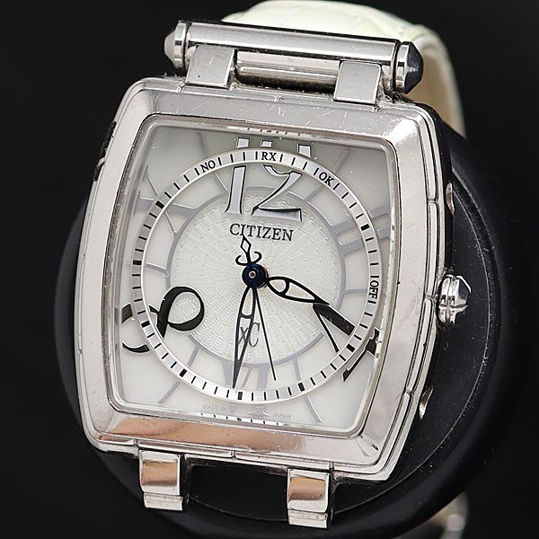 稼働 シチズン H336-T013031 電波ソーラー 白文字盤 レディース腕時計 OSW 2000000 NSK - メルカリ
