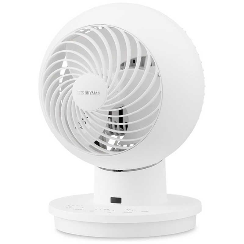 アイリスオーヤマ 強力コンパクトサーキュレーター PCF-KS151-EC ホワイト | 強力 大風量 小型 省エネ 静音 左右首振り ...