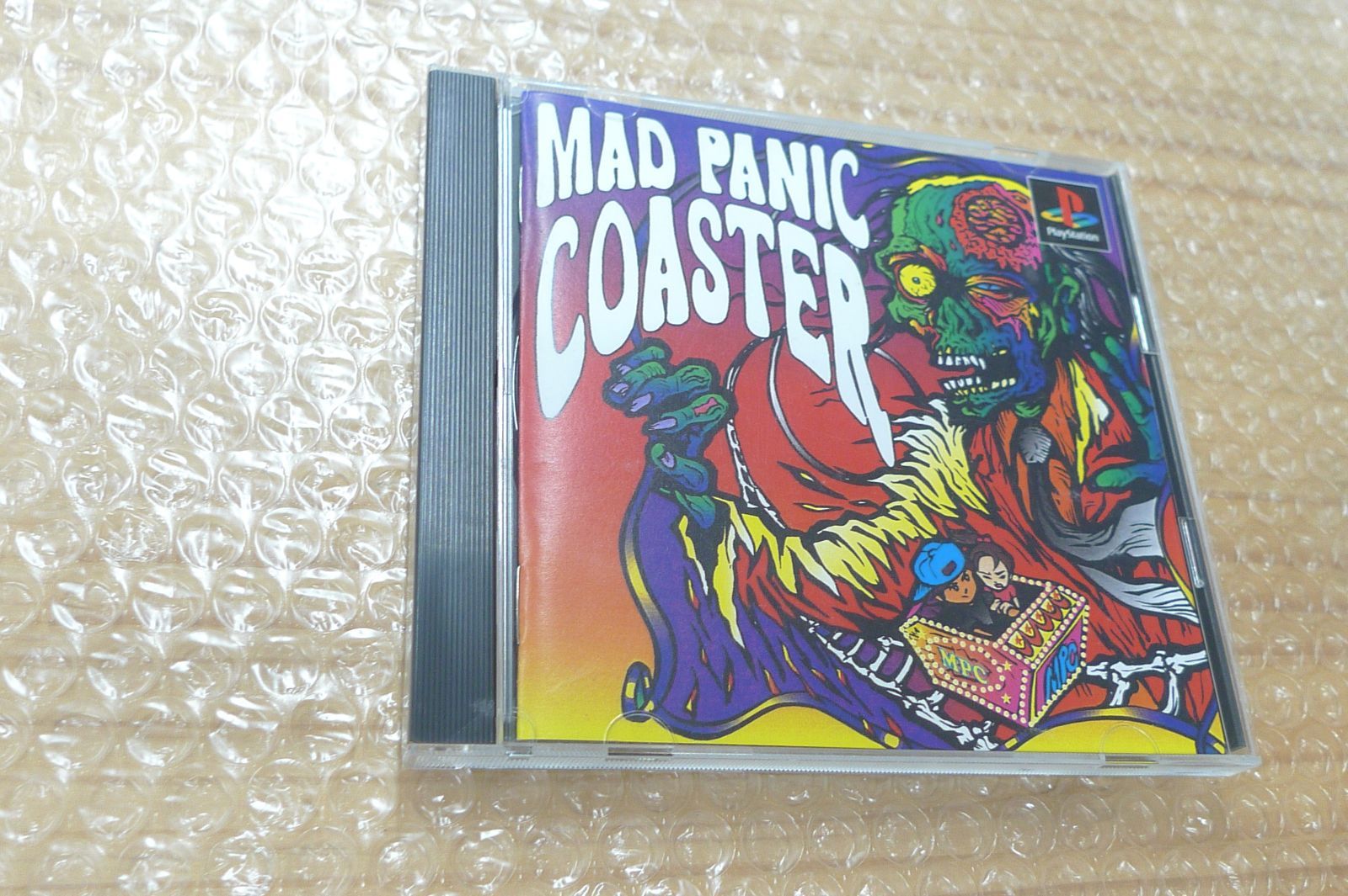 PS1ソフト★マッドパニックコースター★アクション★Mad Panic Coaster★Playstation★プレイステーション★説明書付き★ 管理1125 - メルカリ