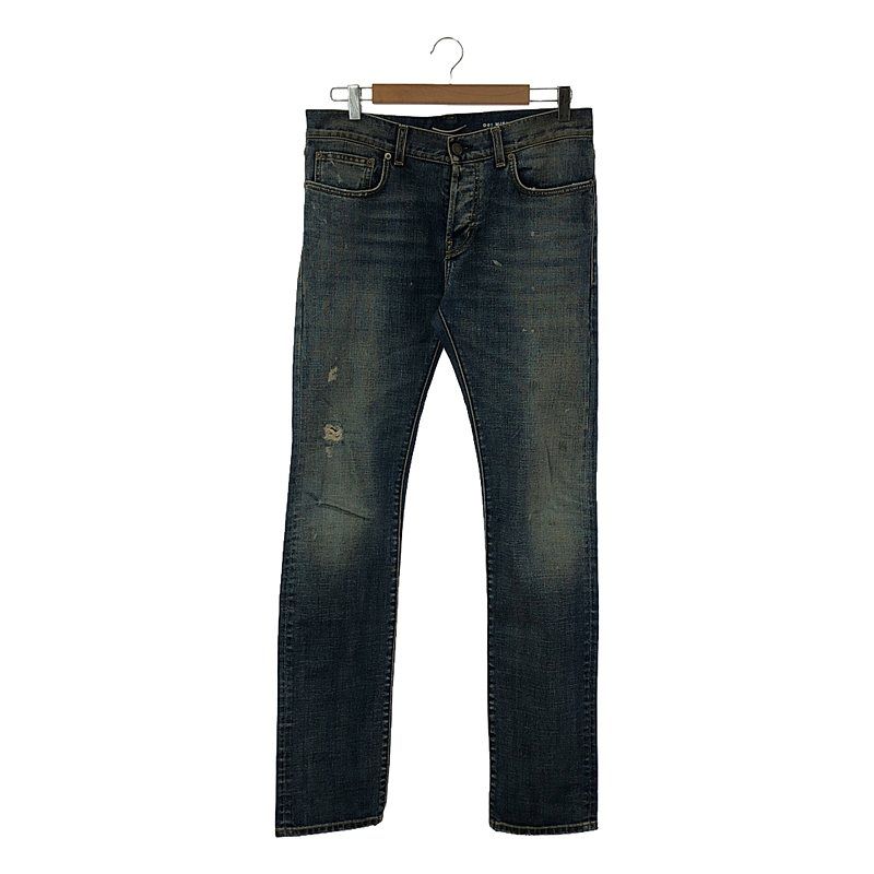 SAINT LAURENT PARIS / サンローランパリ | 2013AW | エディスリマン期 D01 M/SL-LW ペンキ ダメージ ...