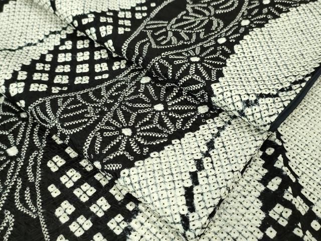 平和屋着物○江戸小紋 万筋 高麗納戸色×紫水晶色 正絹