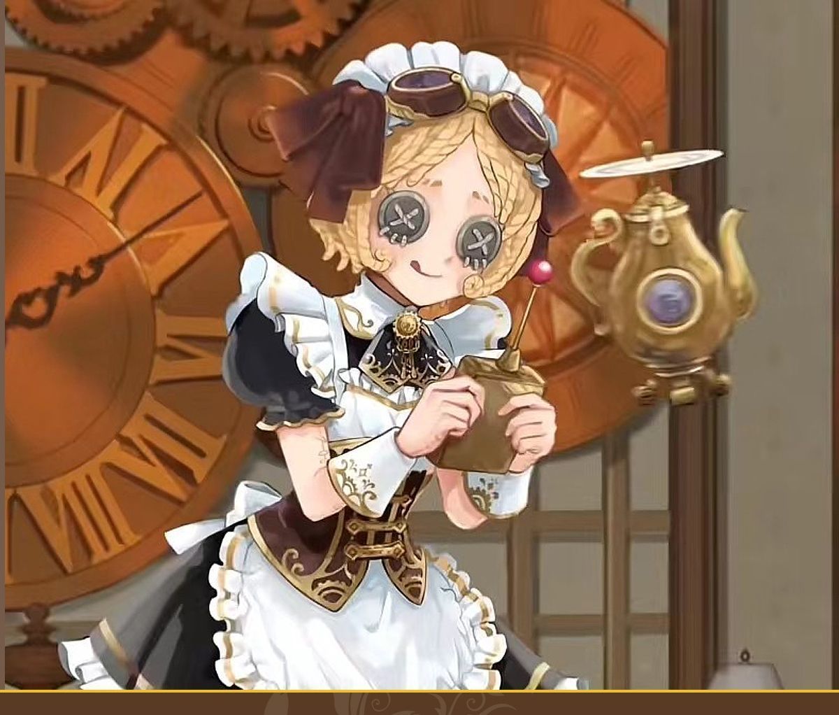 新品未使用 第五人格 コスプレ衣装 機械師 「庄園茶会」 蒸気パンク風