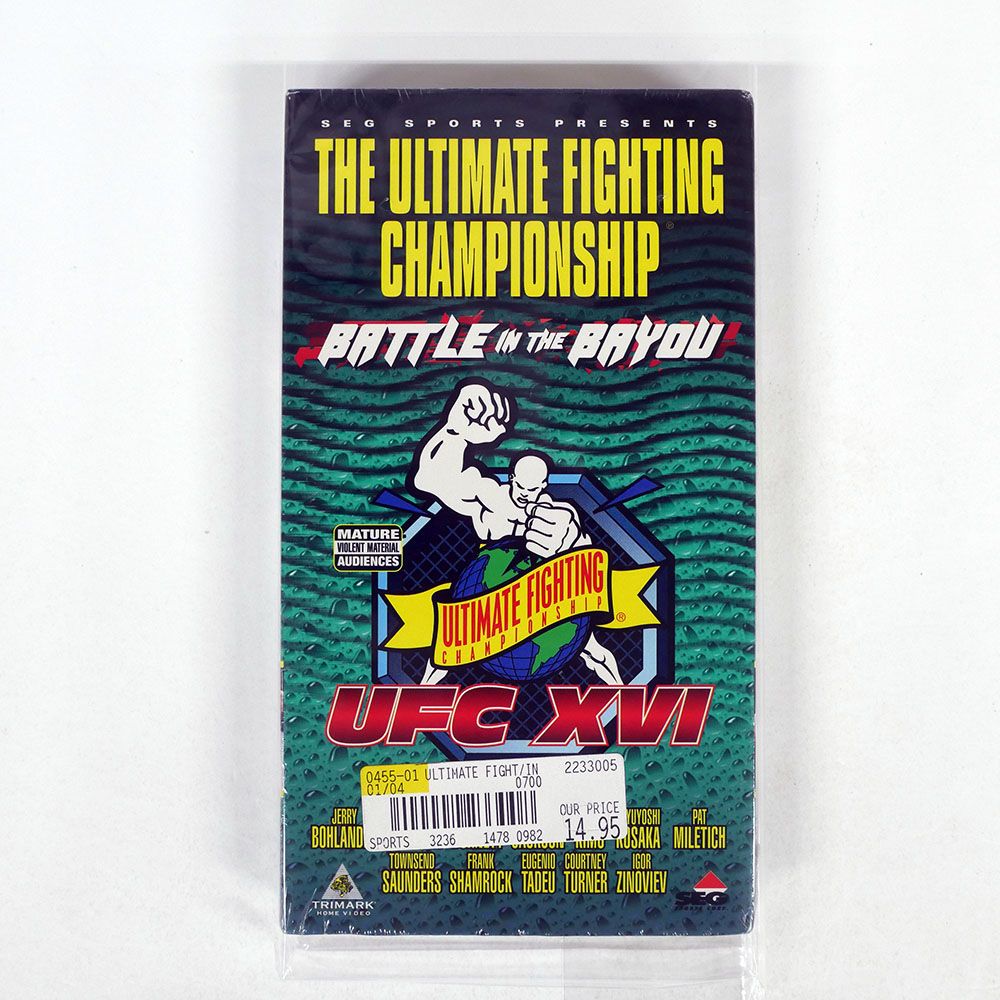 THE ULTIMATEFIGHTING CHAMPIONSHIP/BATTLE IN THE BAYOU(VHS、1998 ...
