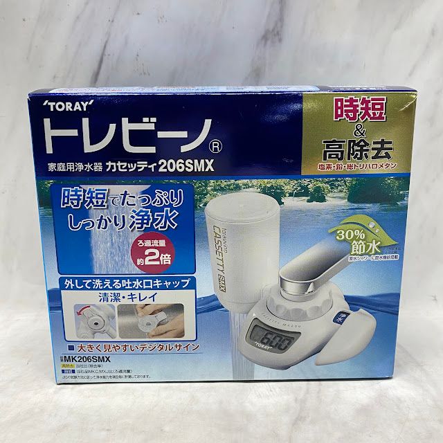 【開封済・未使用品】東レ(TORAY) トレビーノ 蛇口直結型 浄水器 カセッティシリーズ カートリッジ計1個入り [本体MK206SMX] - メルカリ
