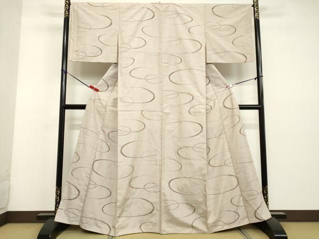 平和屋着物○上質な紬 抽象文様 正絹 逸品 DAAU0750tw - メルカリ