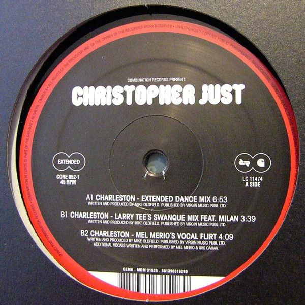 独12” Christopher Just Charleston CORE0521 Combination Records /00250 - メルカリ