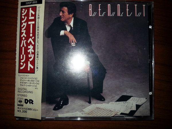 CD Tony Bennett Bennett/Berlin 32DP893 CBS/Sony /00130 - メルカリ
